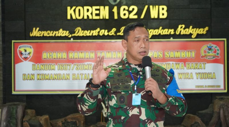 Ini Harapan Danrem 162/WB, Saat Pimpin Sertijab Serta Tradisi ...
