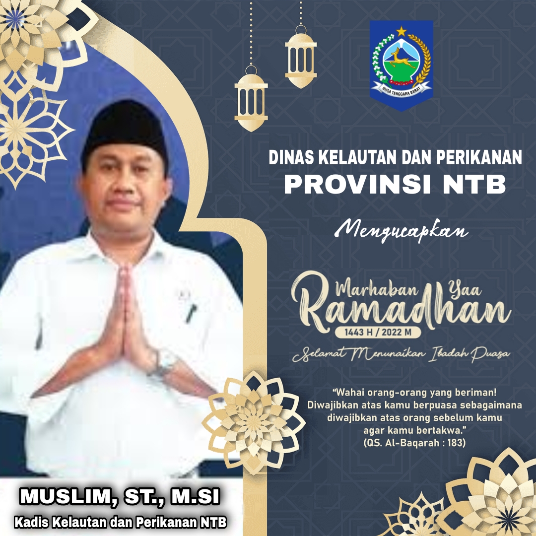 Kepala Dinas Kelautan dan Perikanan Provinsi NTB Mengucapkan Selamat ...