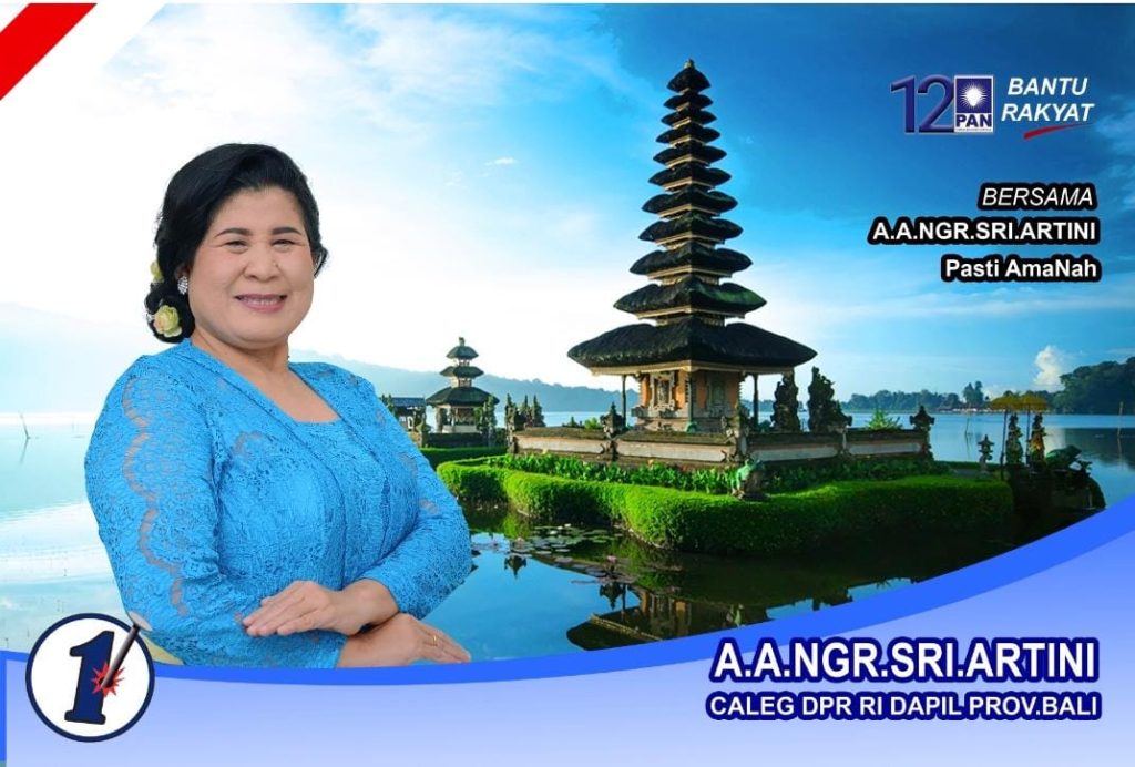 AA NGR. Sri Artini, Caleg DPR RI Dapil Bali, Siap Berjuang Untuk Kembalikan Kejayaan Pariwisata ...