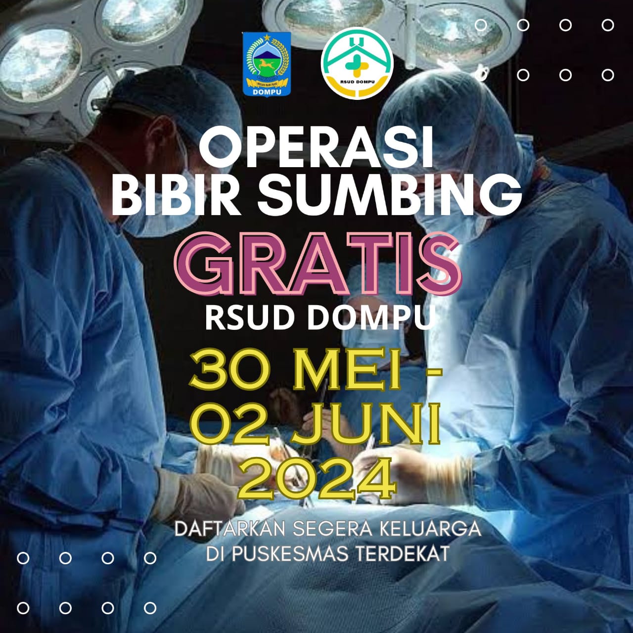 RSUD Dompu Akan Gelar Operasi Bibir Sumbing Gratis Libatkan 3 Dokter ...