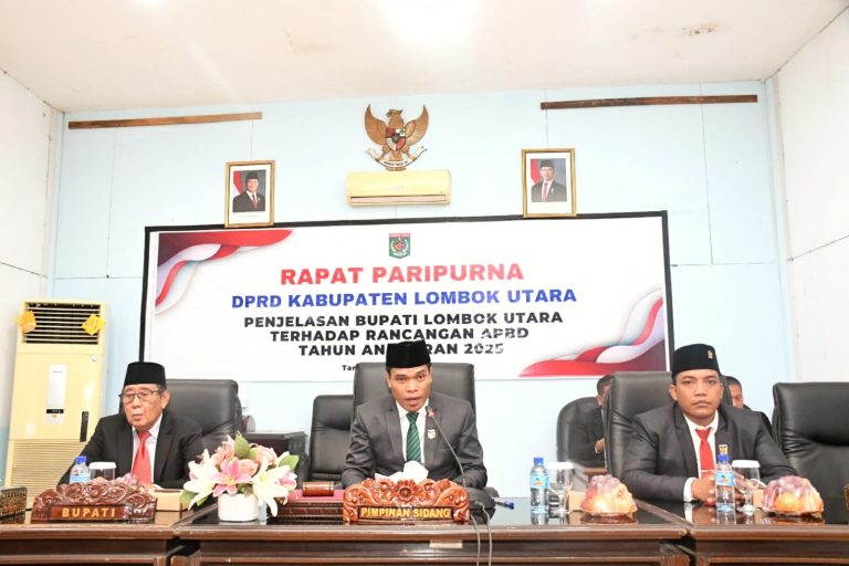 DPRD KLU Gelar Rapat Paripurna, Penjelasan Bupati Atas Rancangan APBD ...